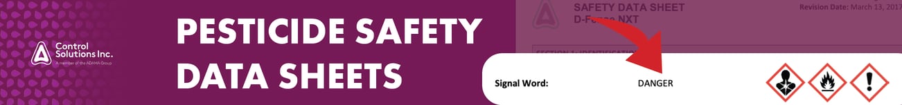 Labels VS. SDS – Signal Words